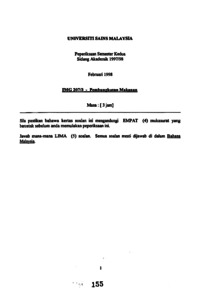 Welcome to Repository@USM - USM Research and Publication